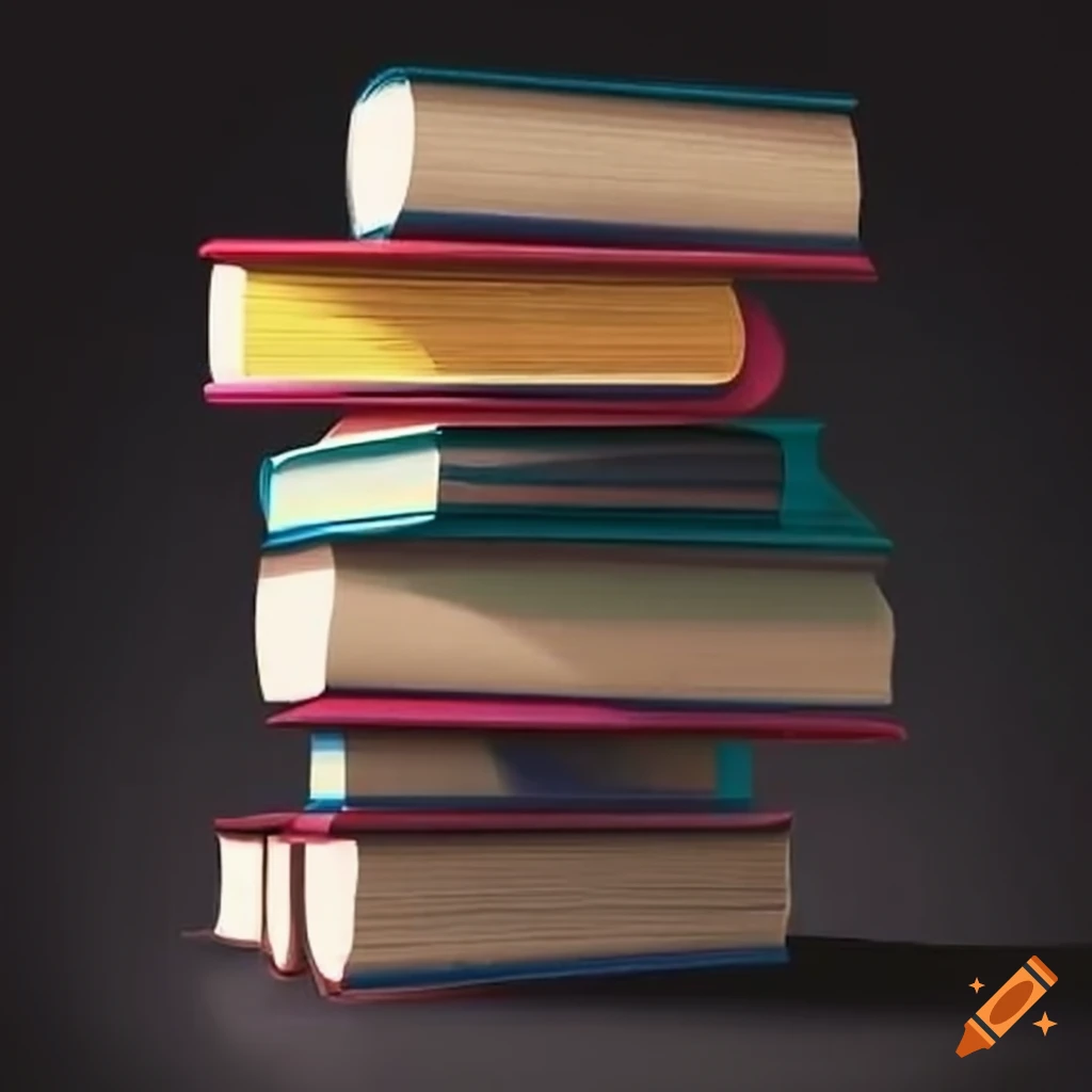 Library books data on Craiyon