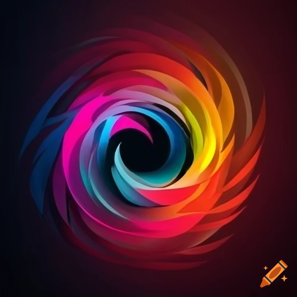 Abstract graphic design on Craiyon