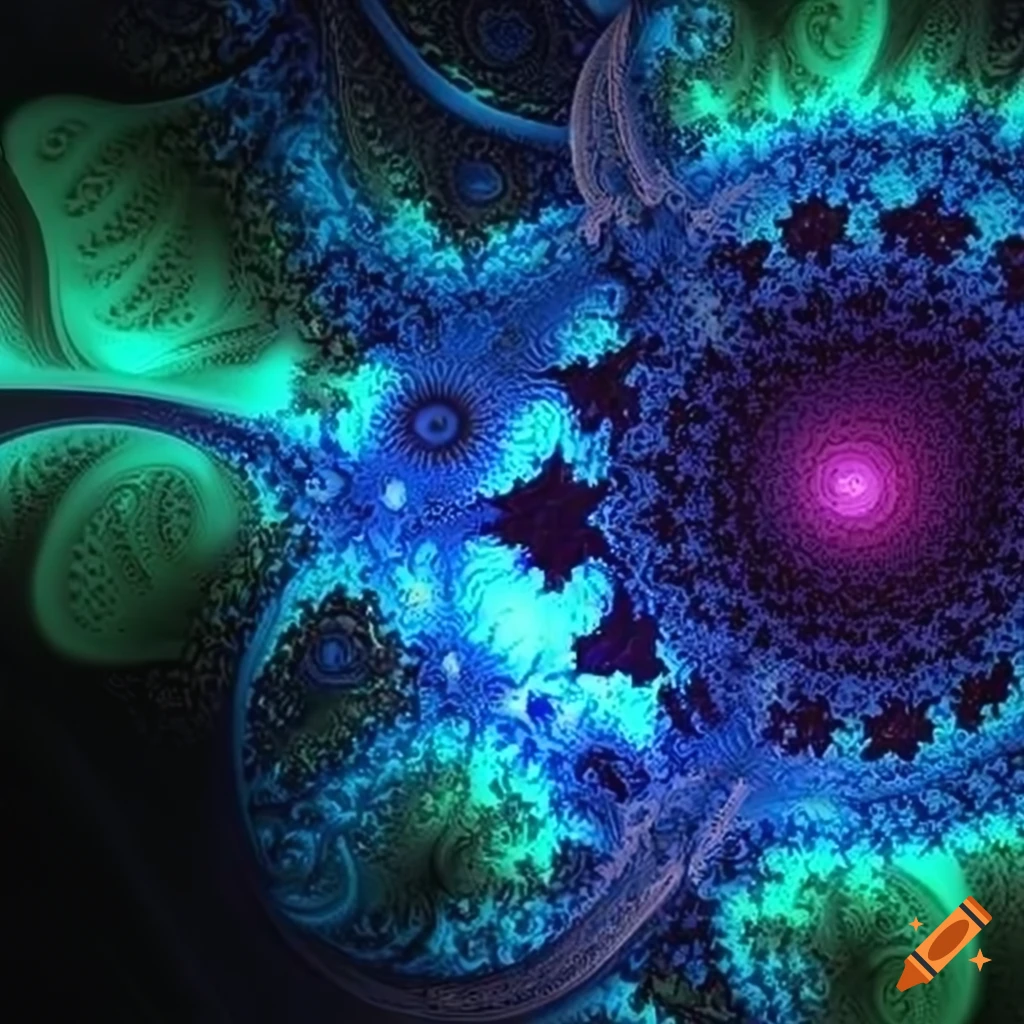 Fractal art on Craiyon