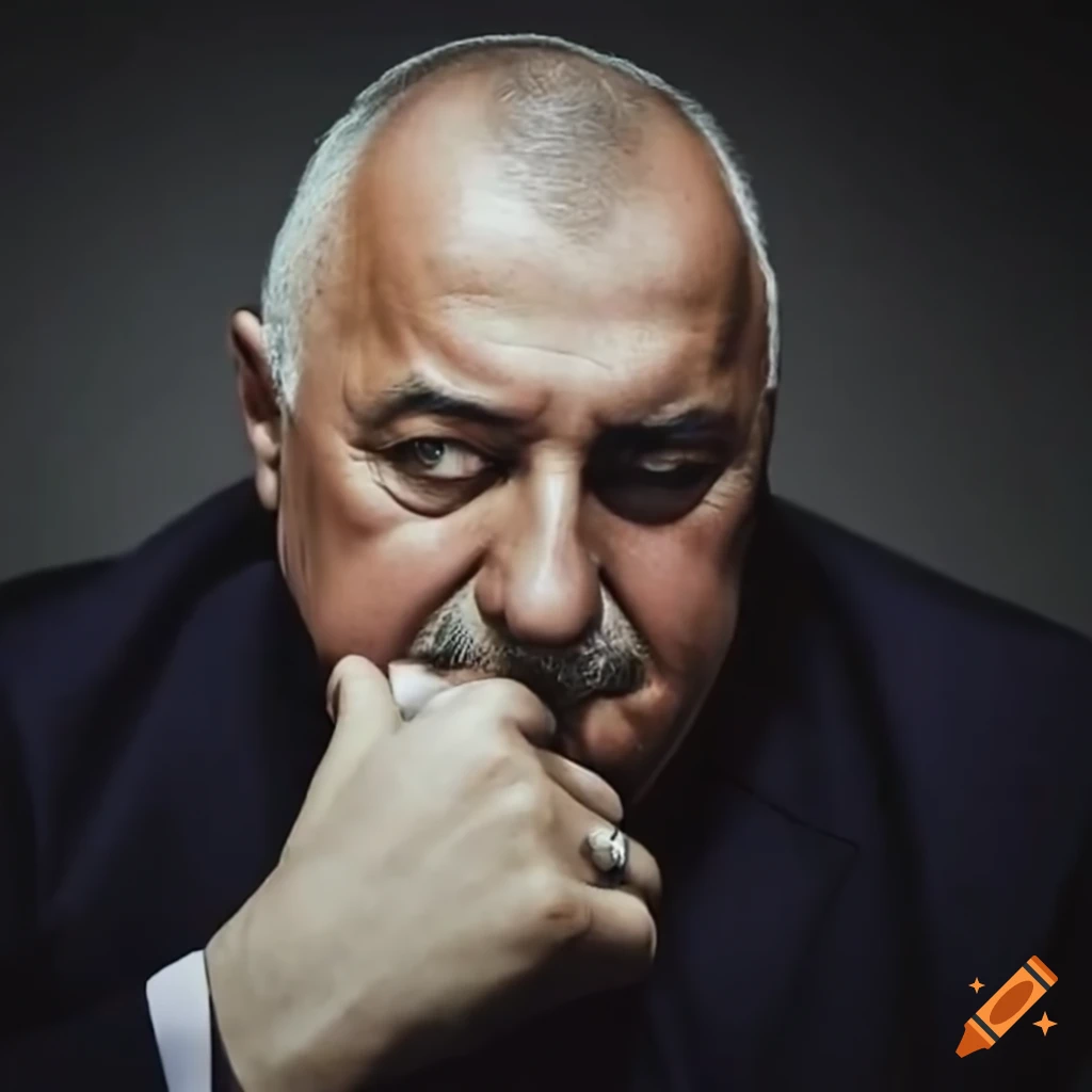 Artistic drawing of boyko borissov on Craiyon