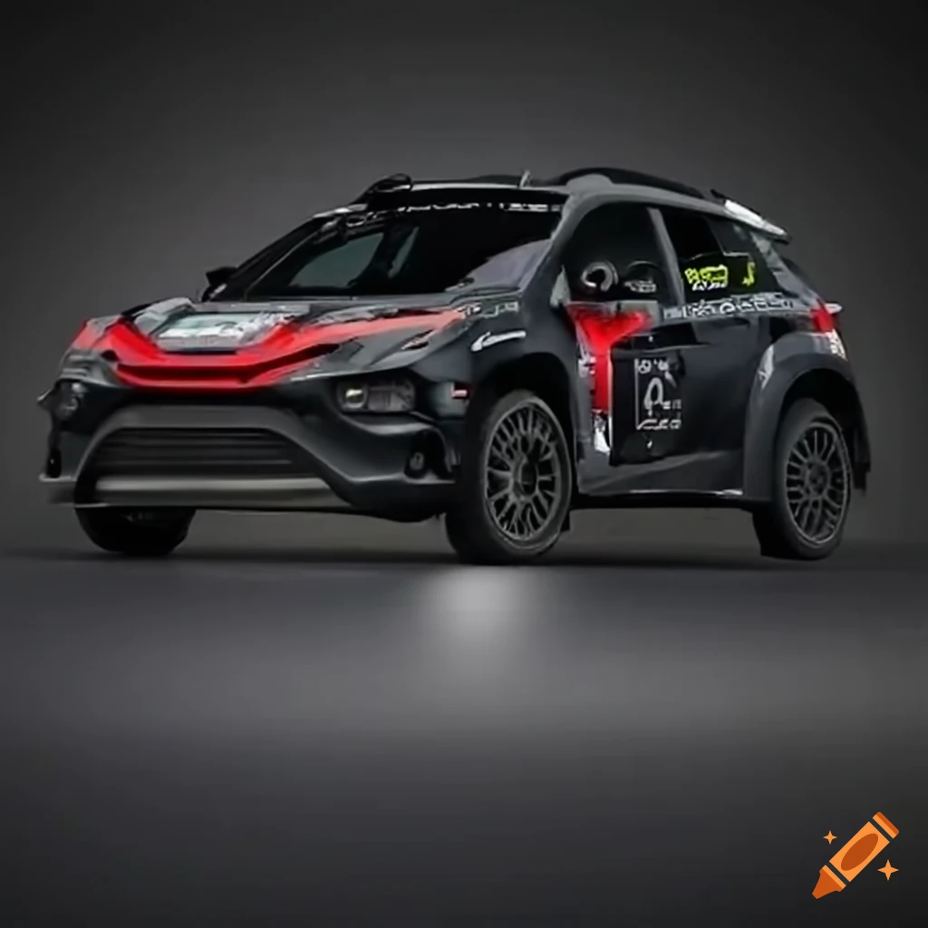 Kona electric rally on Craiyon