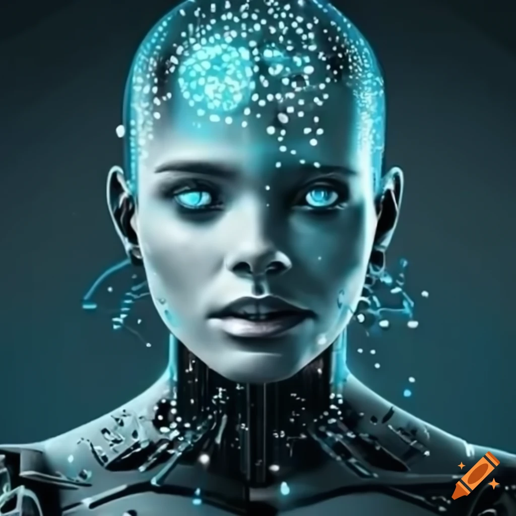 Ilustración de inteligencia artificial on Craiyon