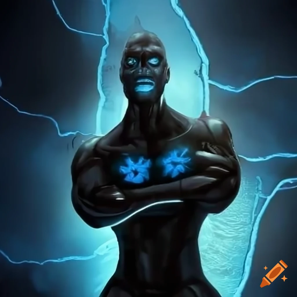 Petroleum energy superhero on Craiyon