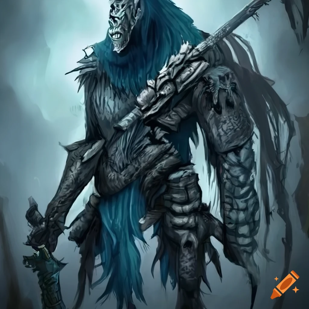 Artorias the Abyss Walker transformed as a gorilla on Craiyon