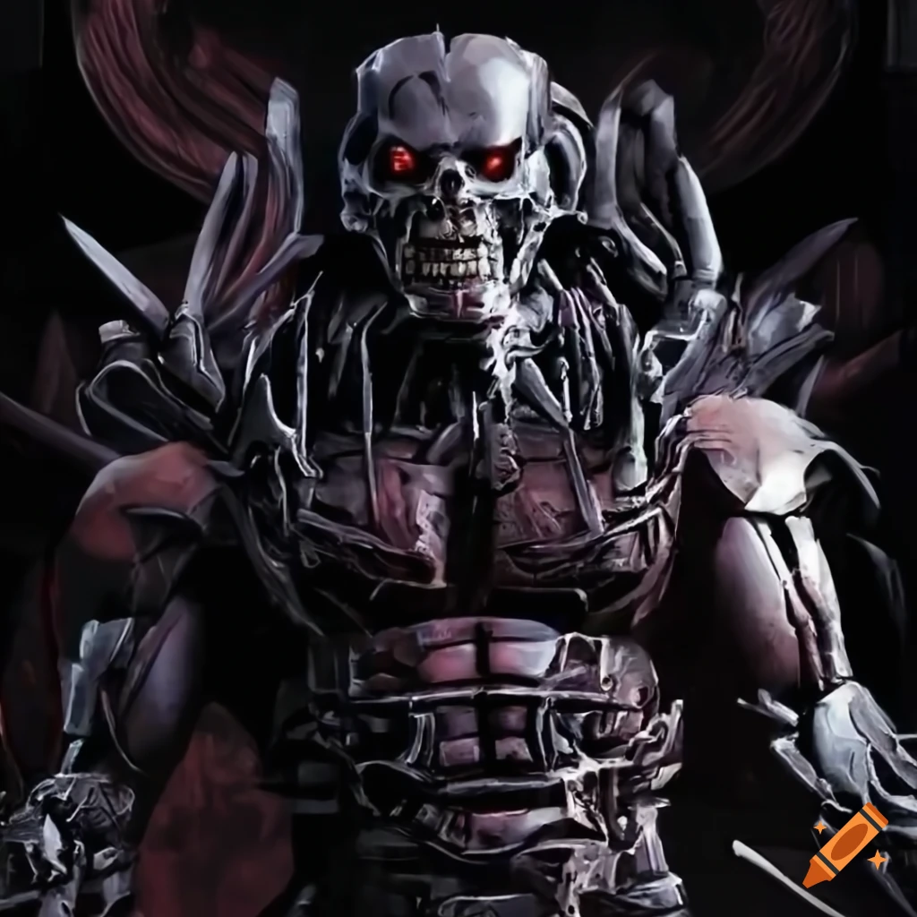 The shredder terminator on Craiyon