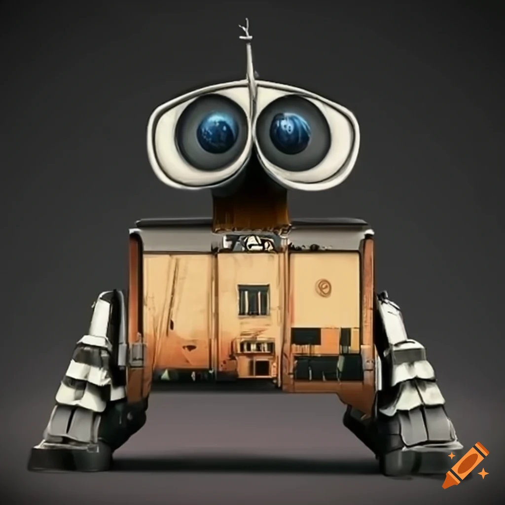 Wall-E character on Craiyon