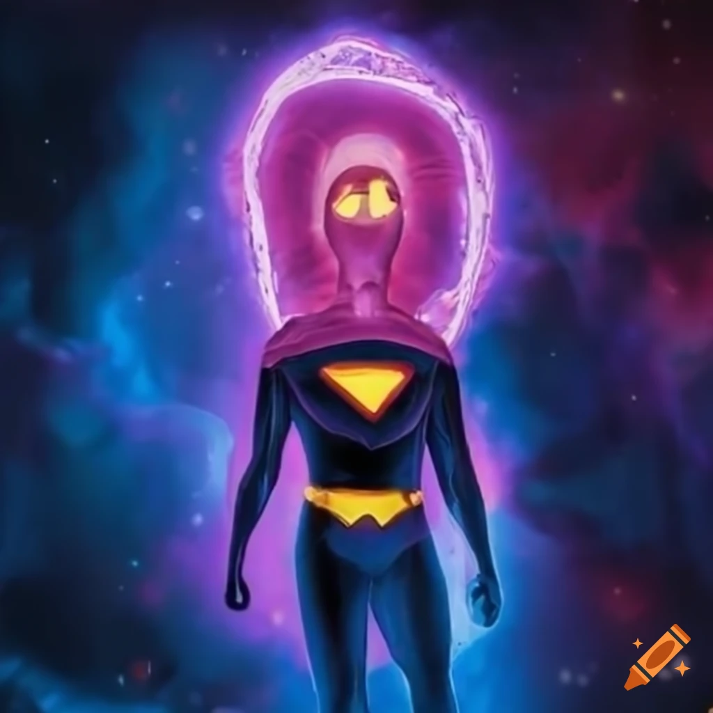 Superhero representation of the element lithium on Craiyon