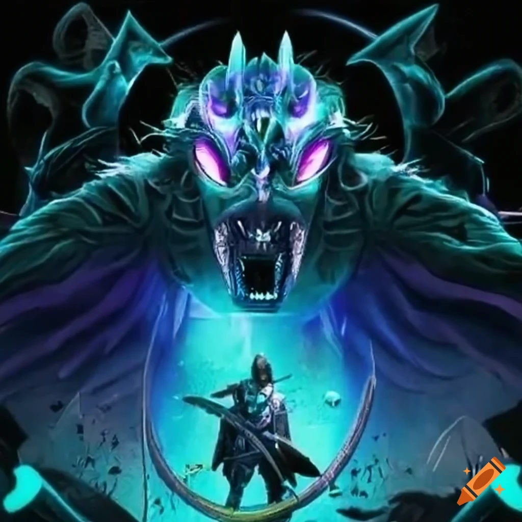 The final boss on Craiyon