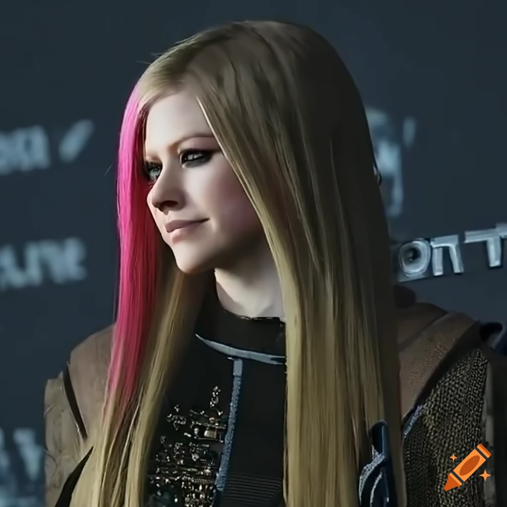 Avril lavigne in ghost of tsushima in ultra high definition on Craiyon