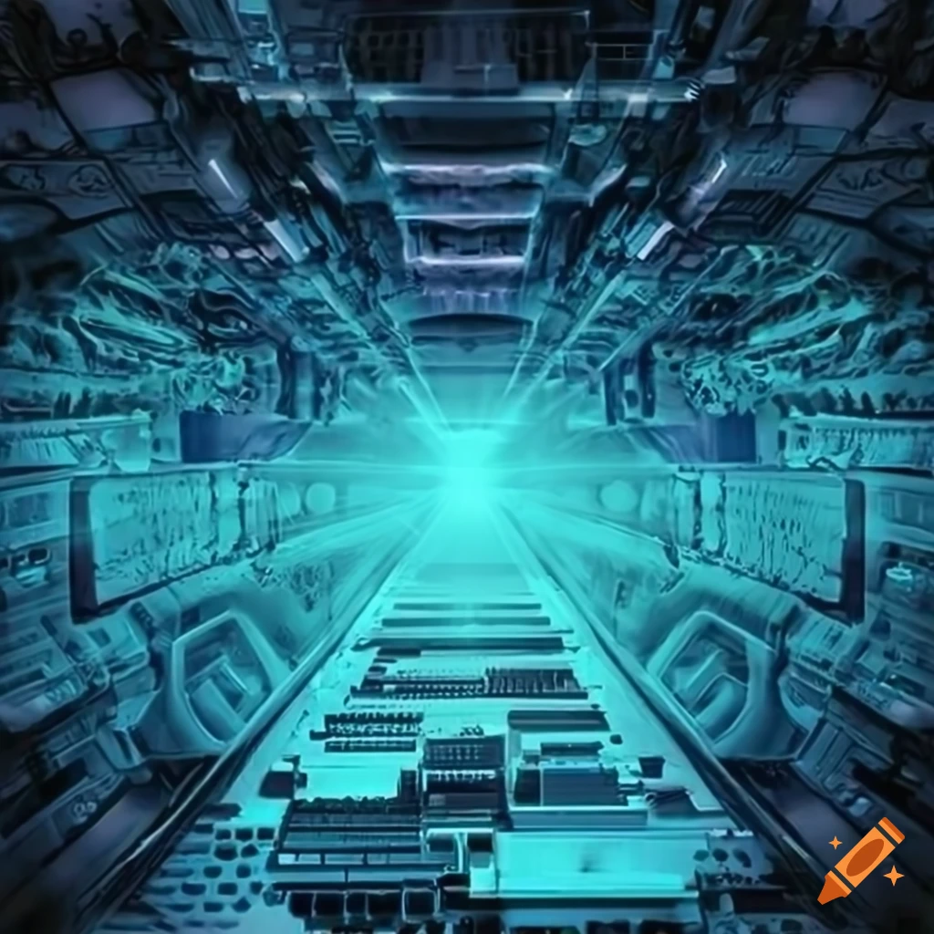 Computer background on Craiyon