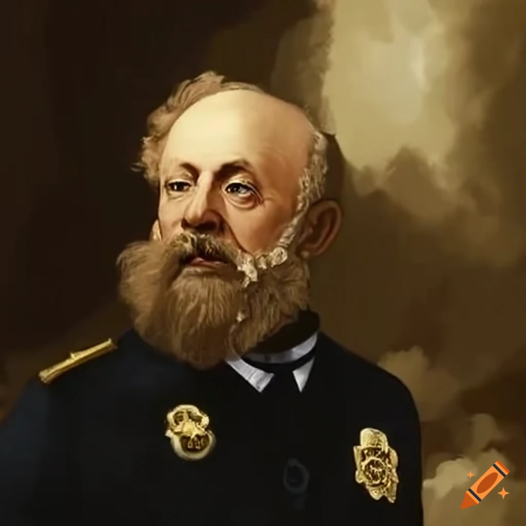 Jules verne evading the police on Craiyon