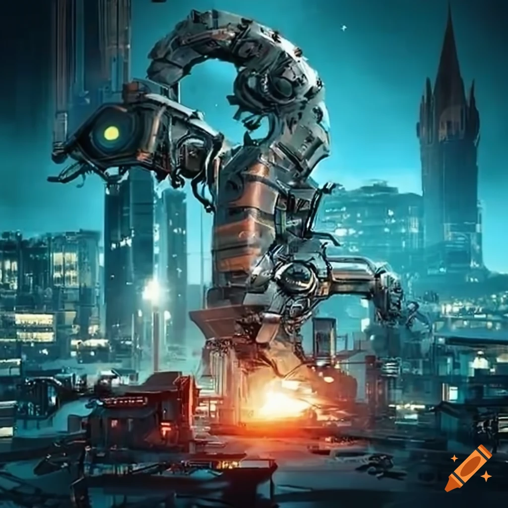 Machine of the future on Craiyon