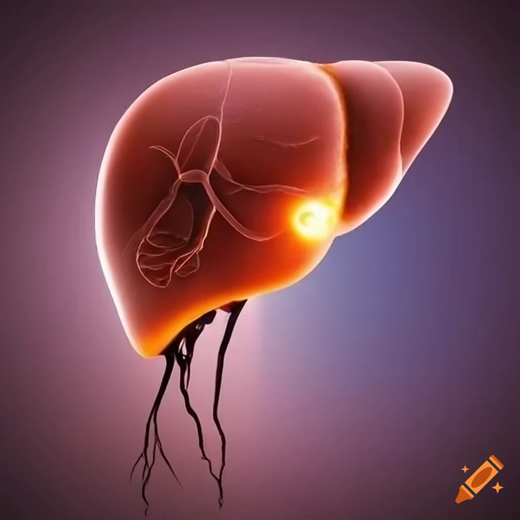 Brown liver cancer on Craiyon