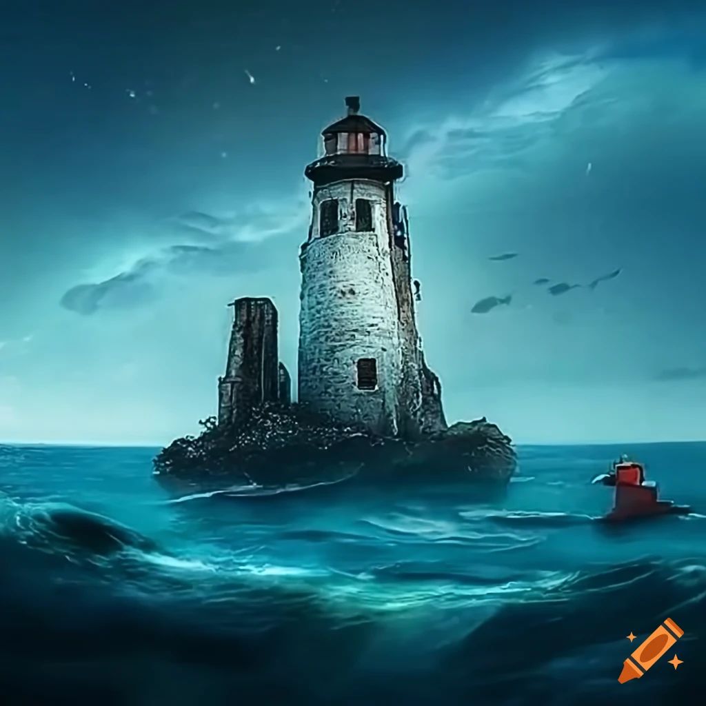 The legend awakens: coastal town of whispering waves with a mysterious ...