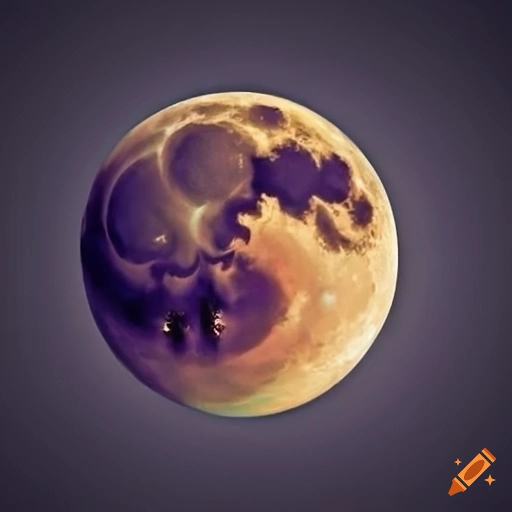 Evil moon on Craiyon