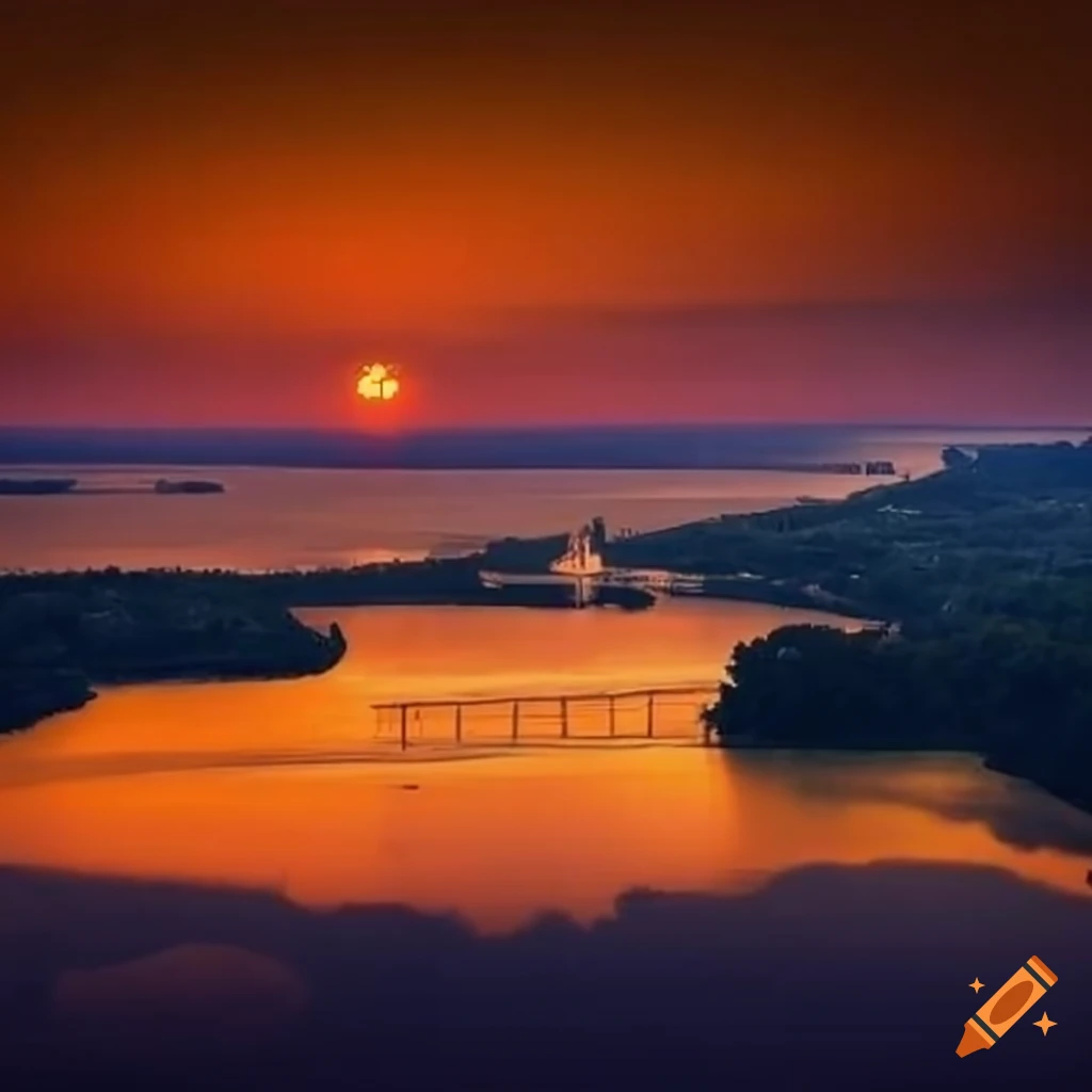 Beautiful southern american town on Craiyon