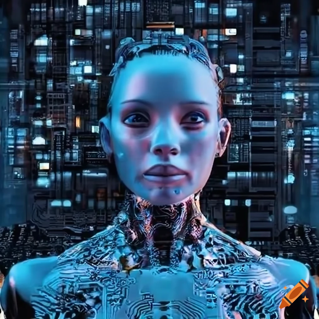 Artificial intelligence concept on Craiyon