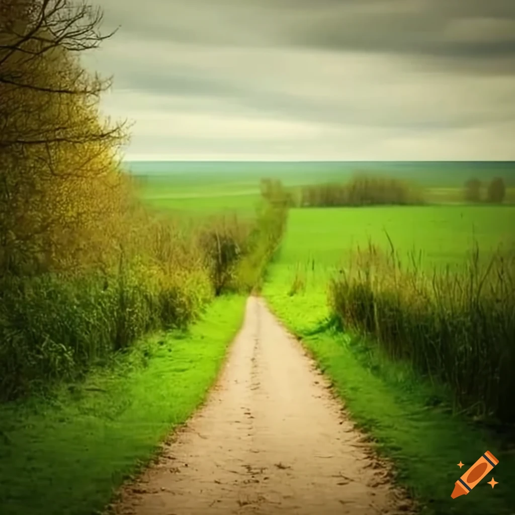 Empty country path on Craiyon