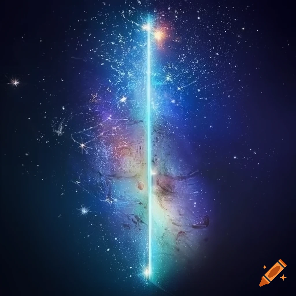 Celestial flex ruler on Craiyon