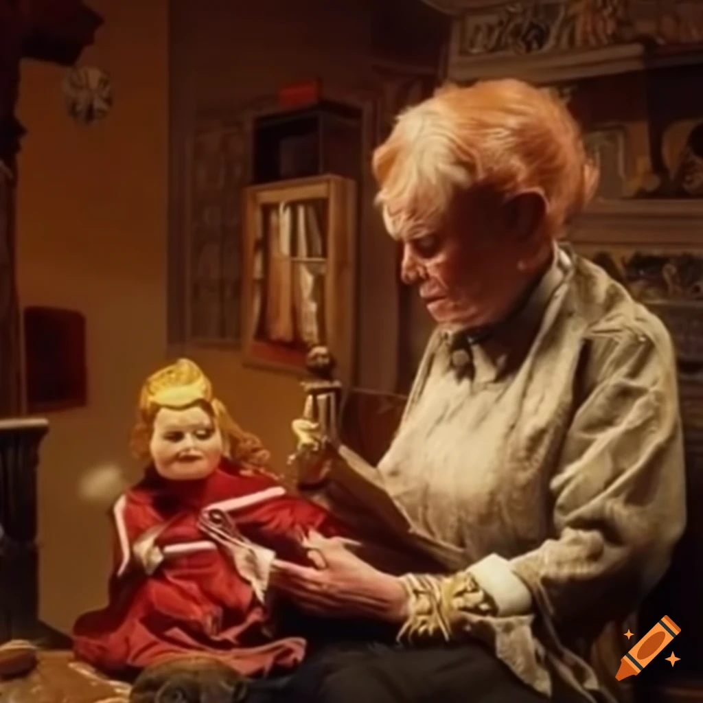 The celestial toymaker character on Craiyon
