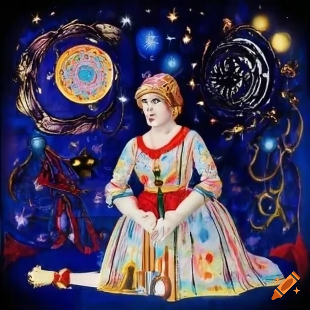 The celestial toymaker character on Craiyon