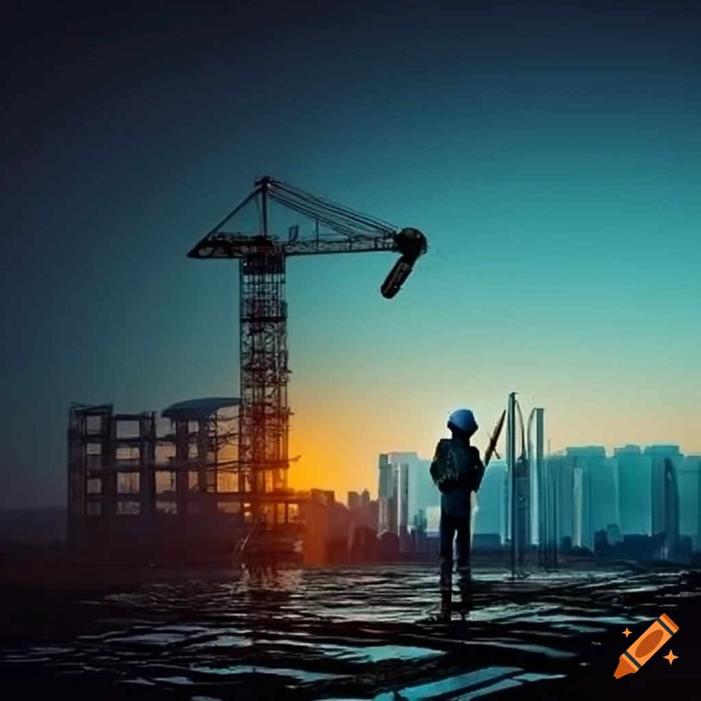 Civil engineering on Craiyon