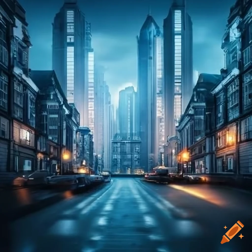 Real estate backdrop on Craiyon