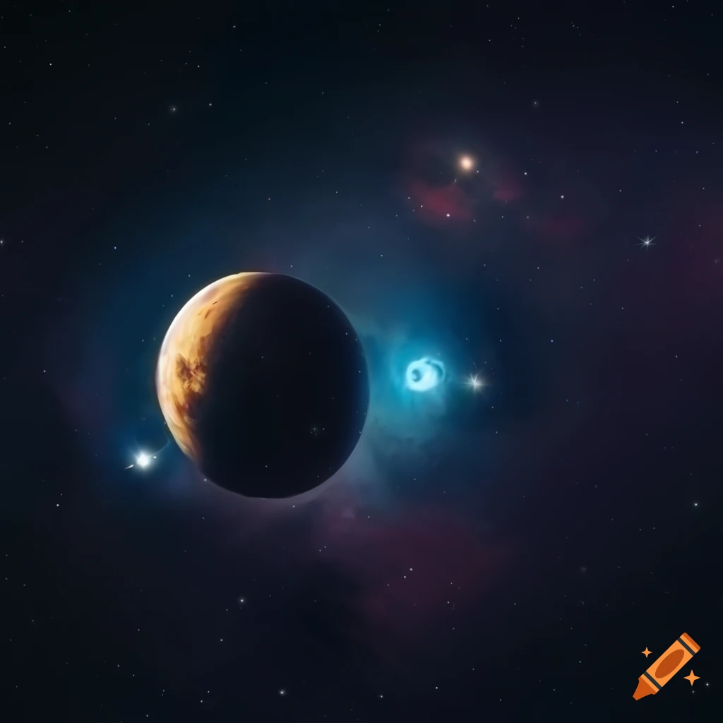 Deep space exploration on Craiyon