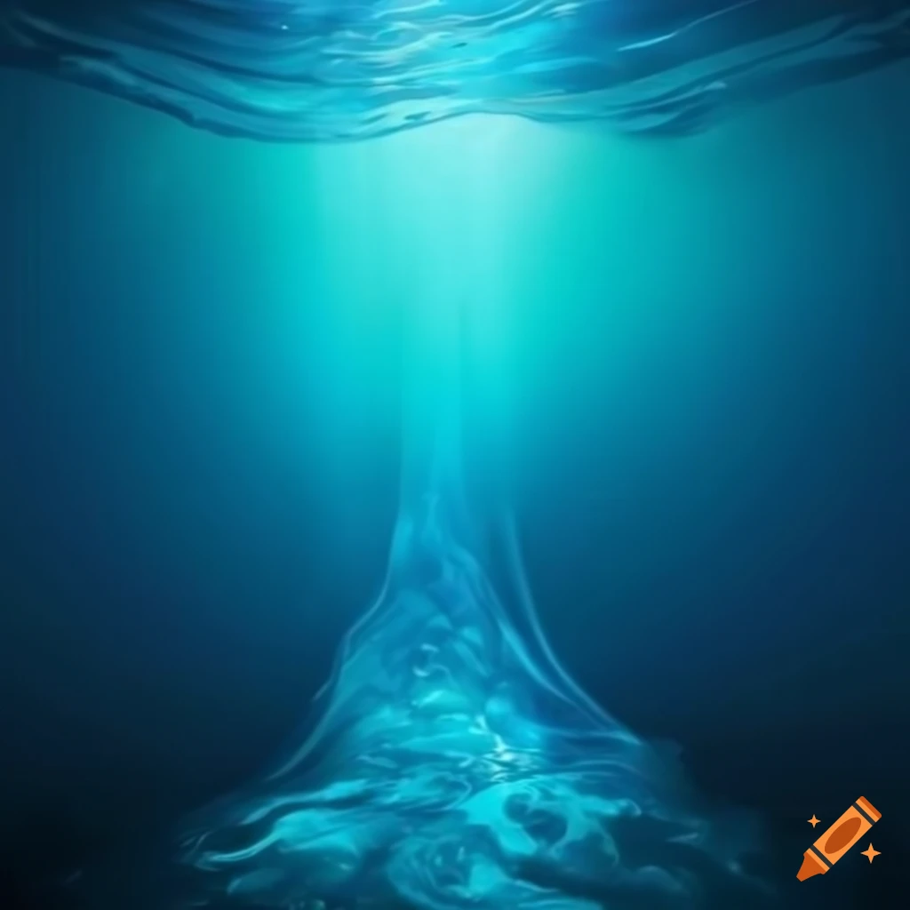 Water themed background for poster on Craiyon