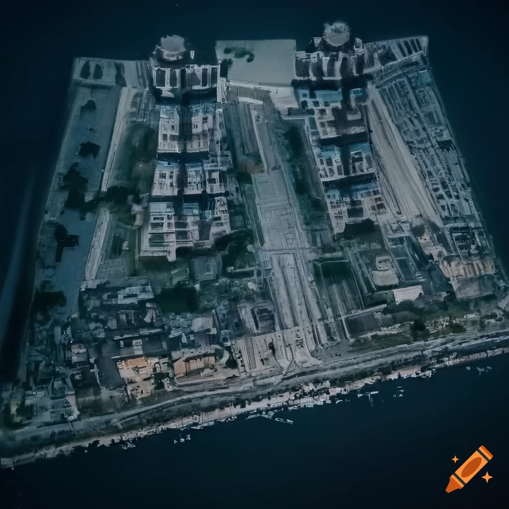 Ultra-realistic top-down city architectural plan on Craiyon