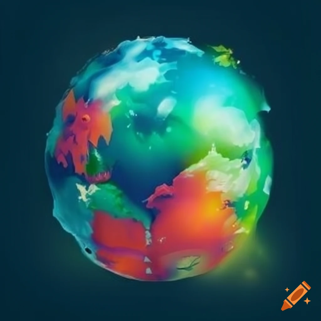 Graphic illustrating environmental factors on Craiyon