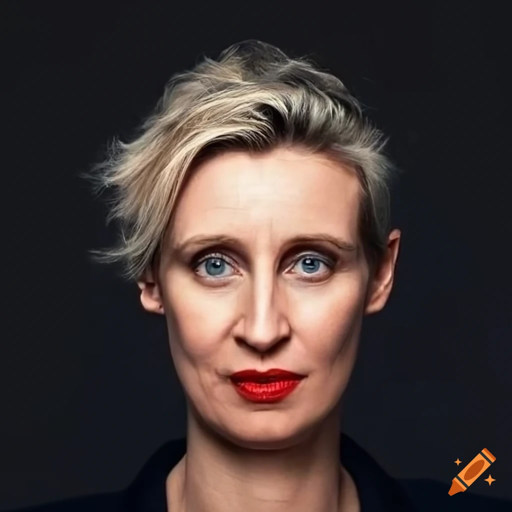German politician Alice Weidel on Craiyon