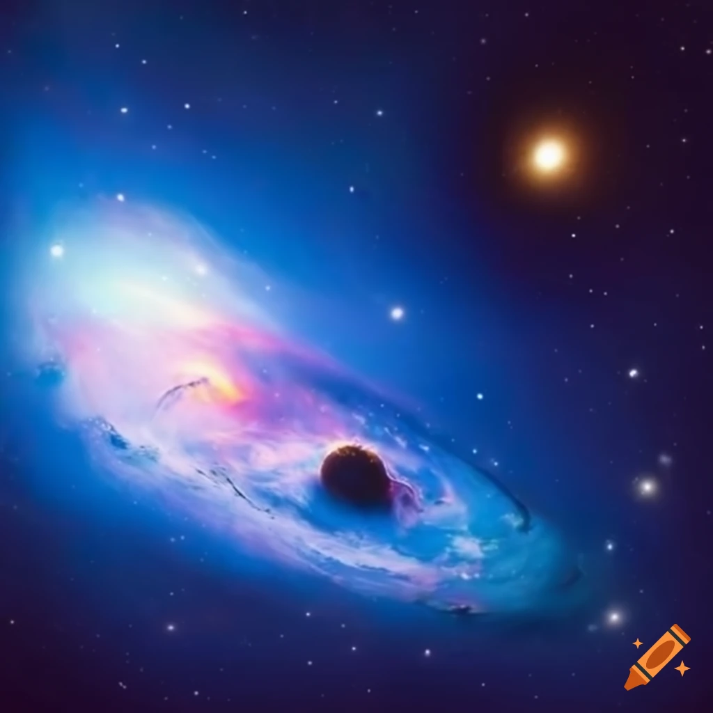 Deep space on Craiyon