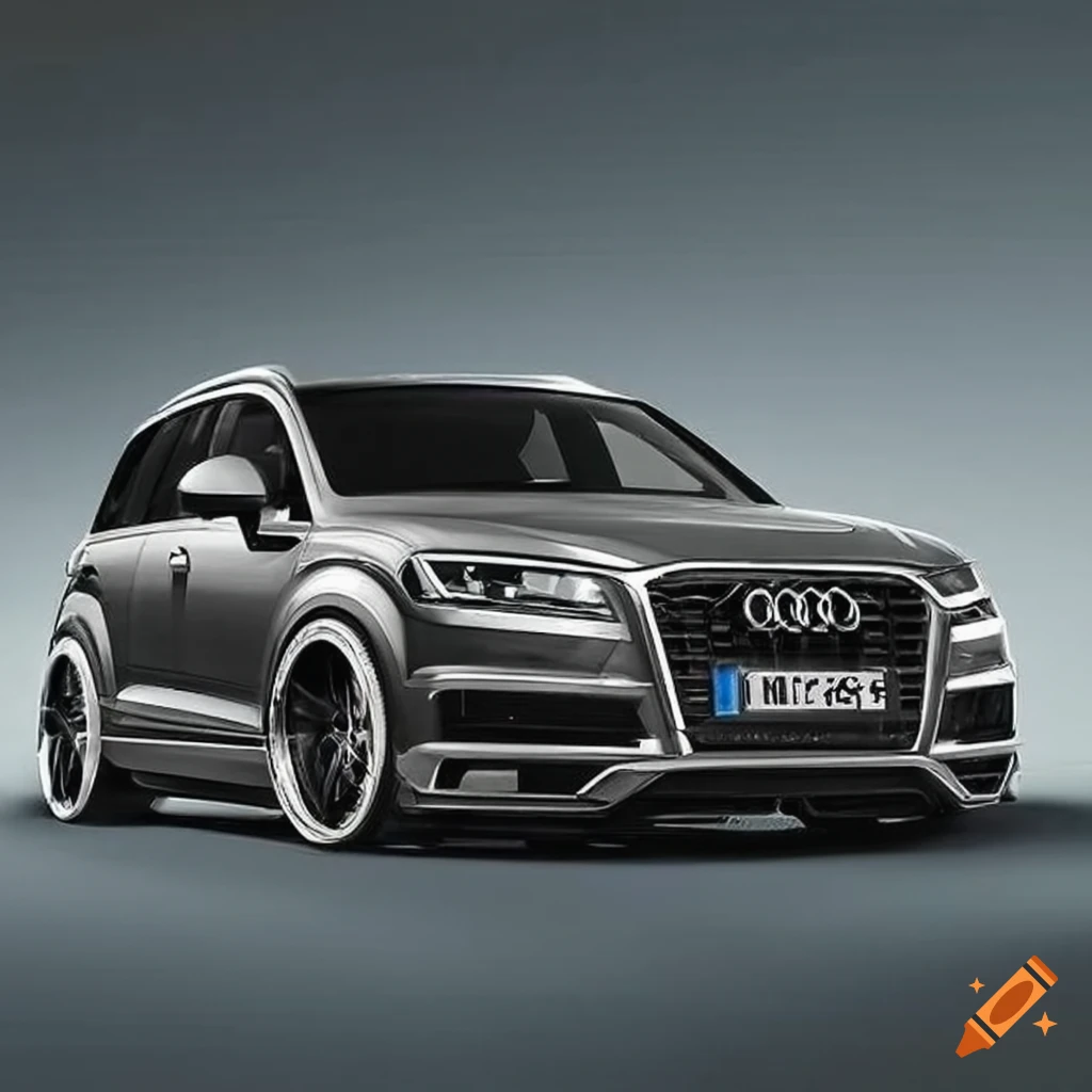 Slammed audi q7 l4 on Craiyon