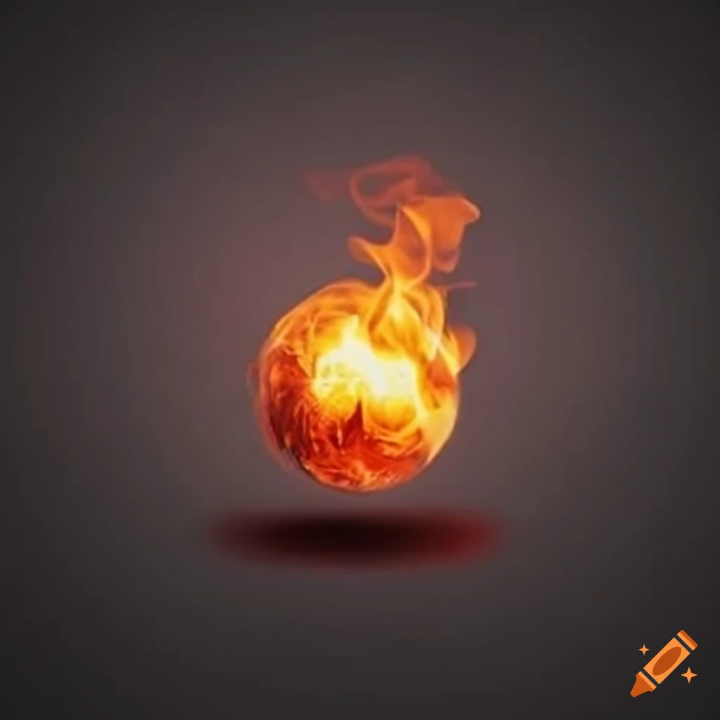 Fire ball on Craiyon