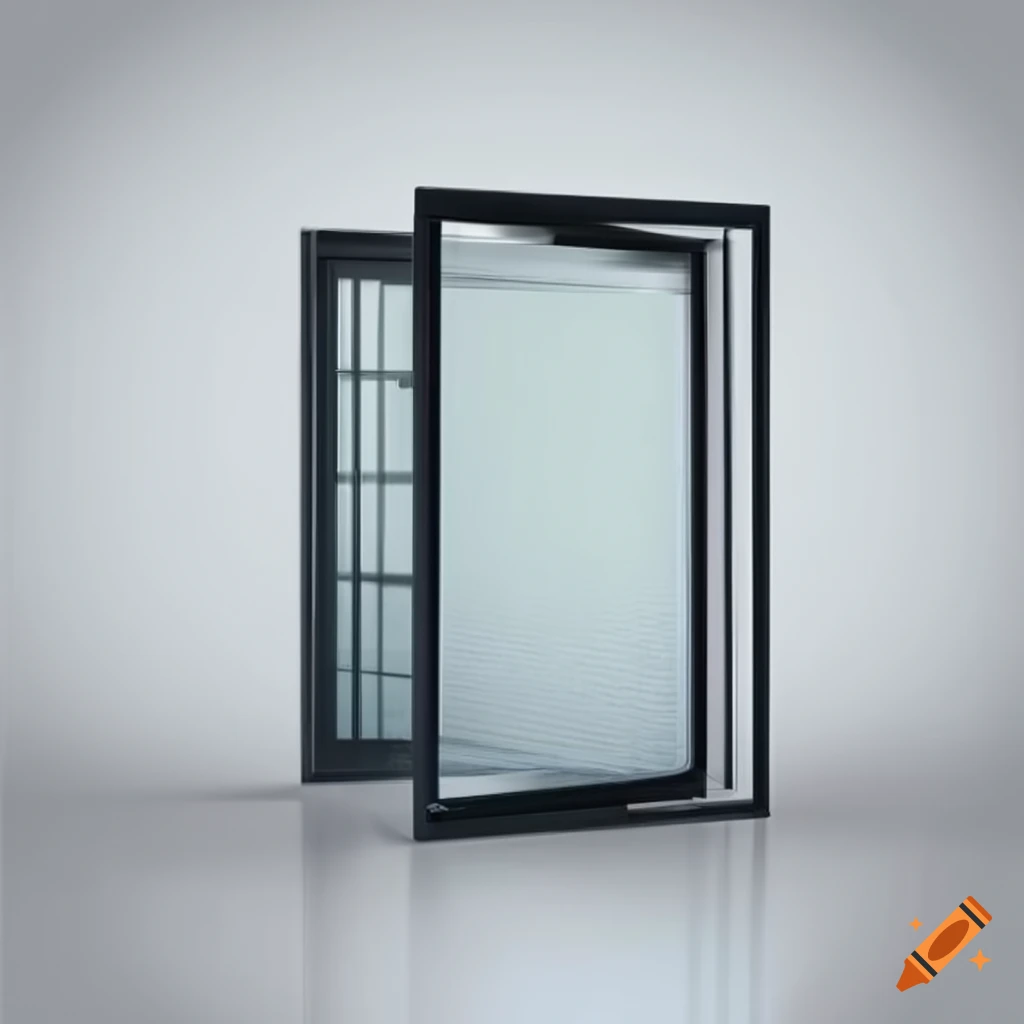 Aluminium viva windows on Craiyon