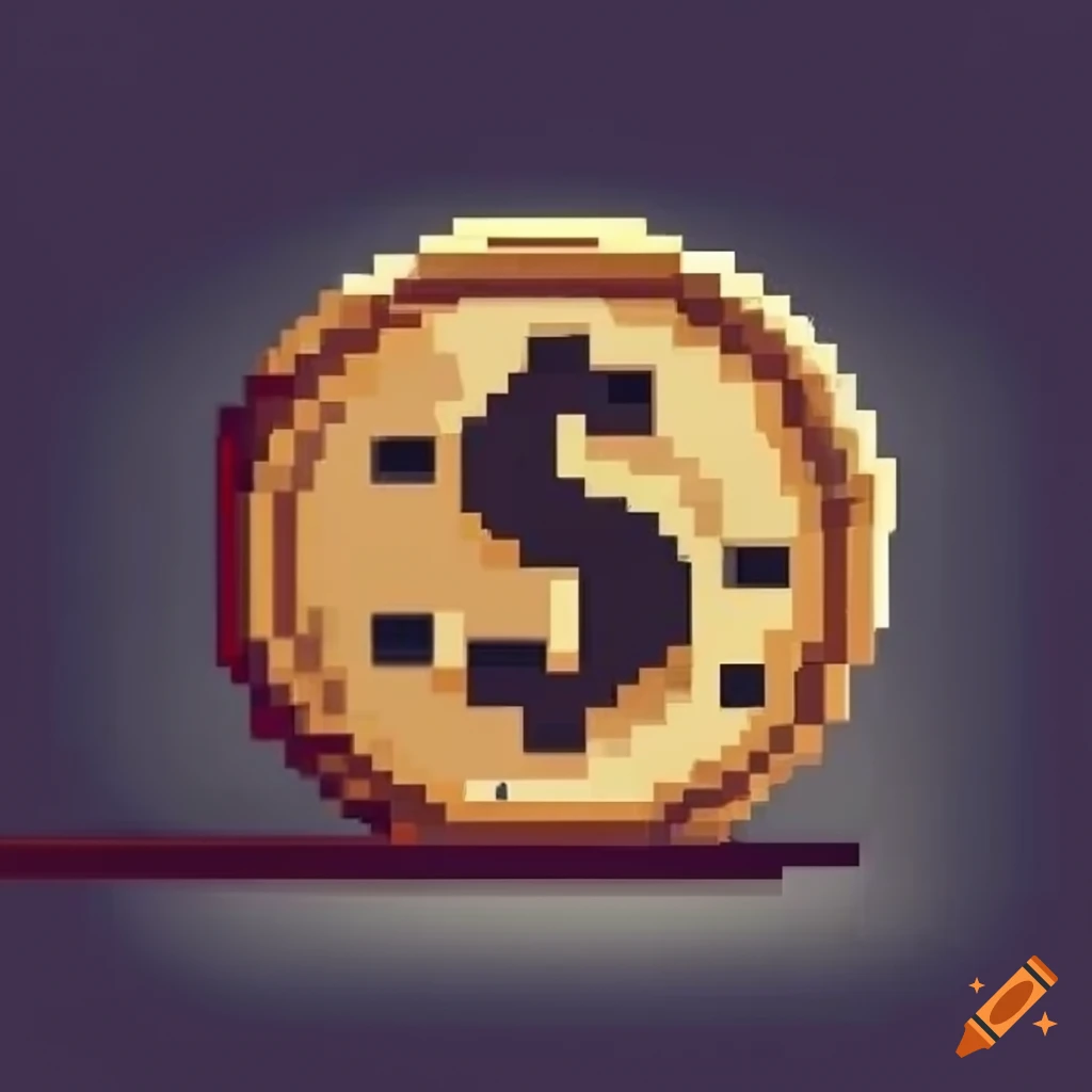 Coin sprite sheet on Craiyon