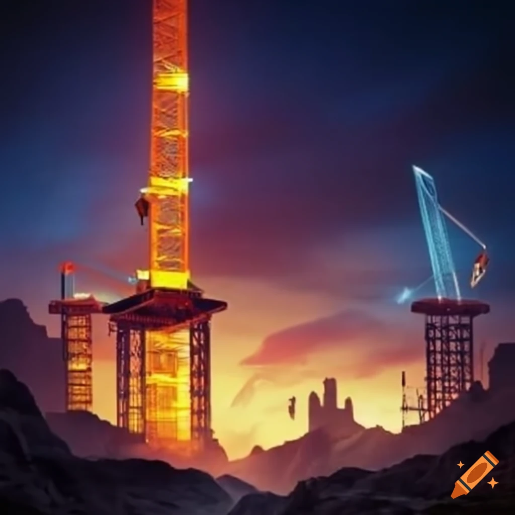 Civil engineering concept on Craiyon