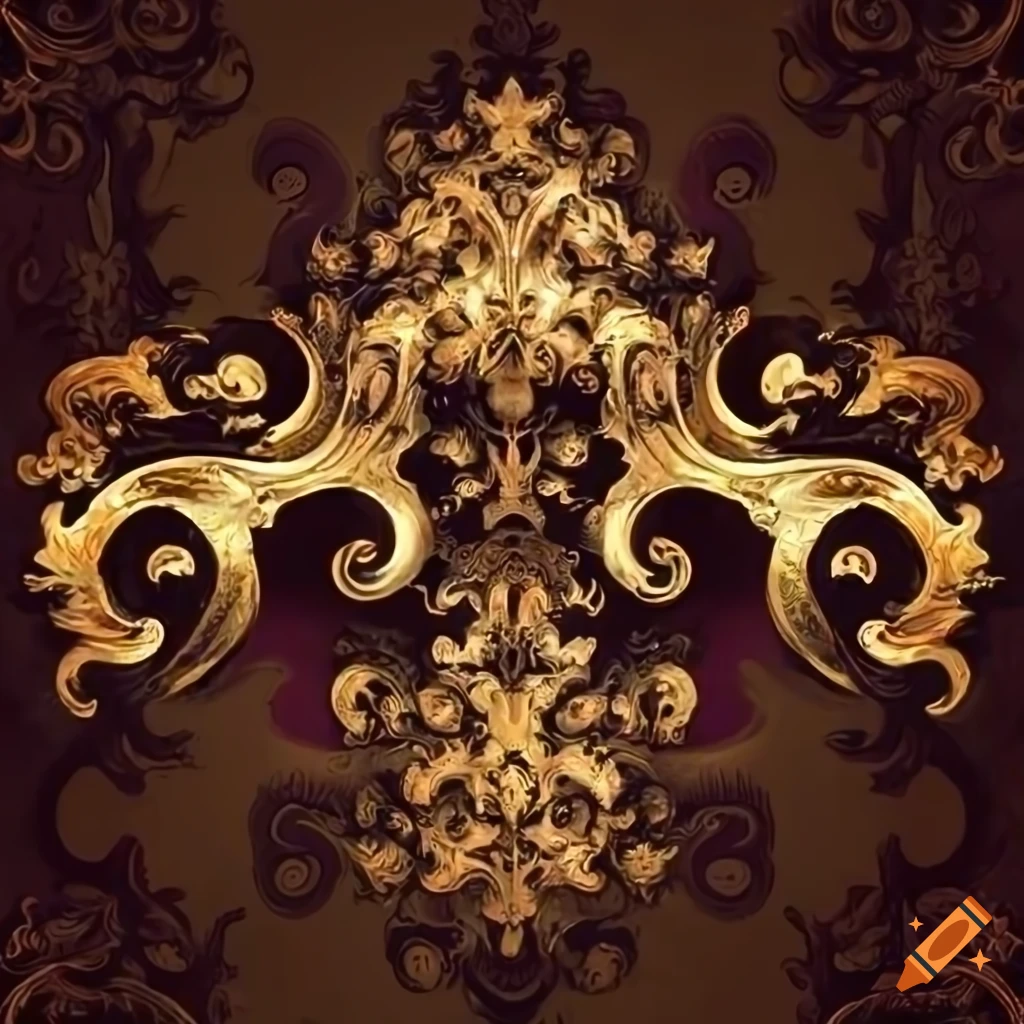 Baroque background on Craiyon