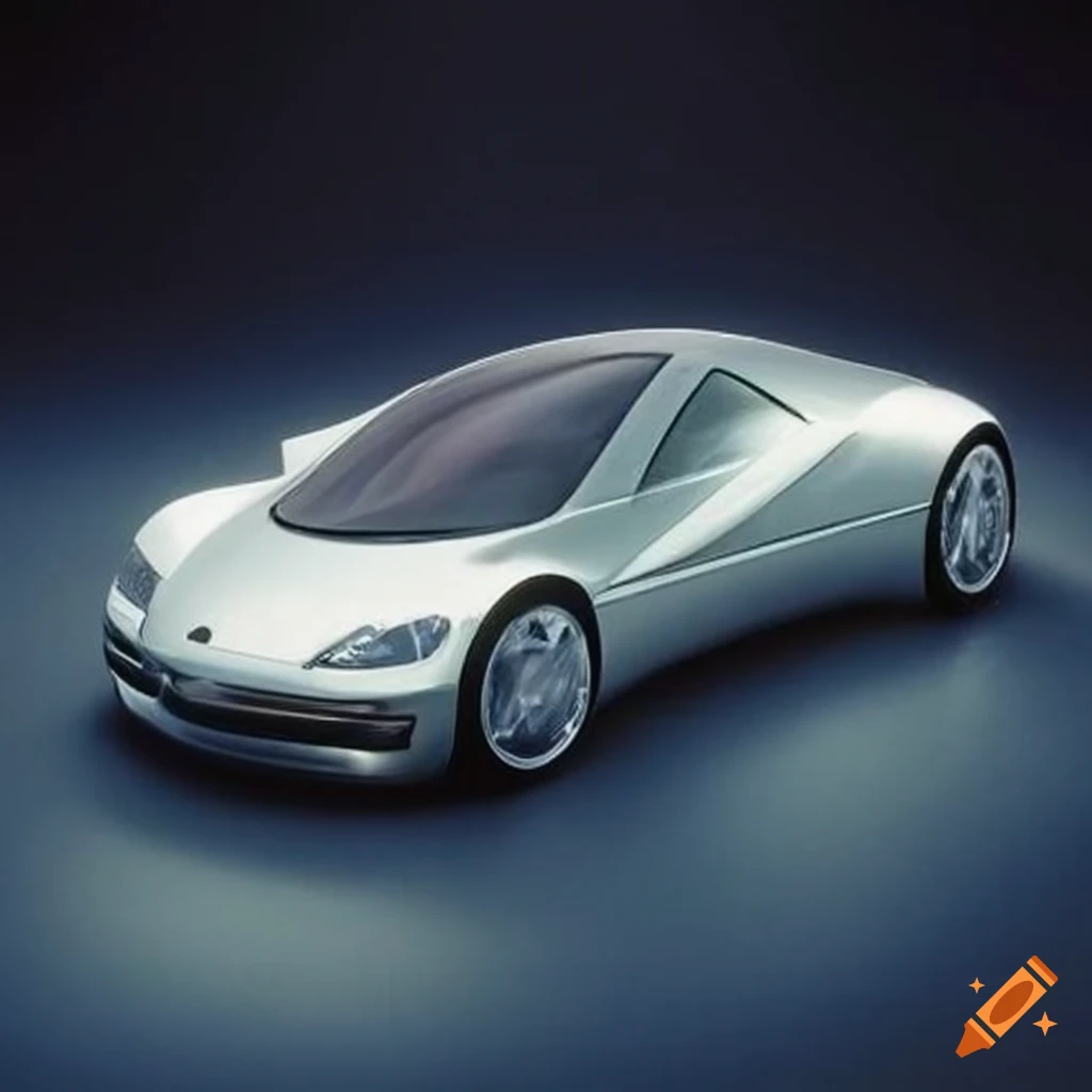 1990s Mercedes concept car body design on Craiyon