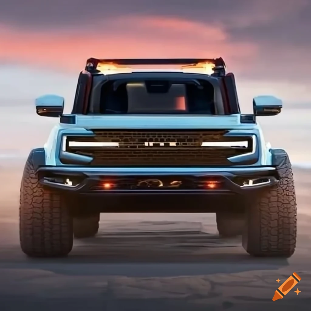 Redesigned 2024 ford bronco with lamborghini urus design elements on ...