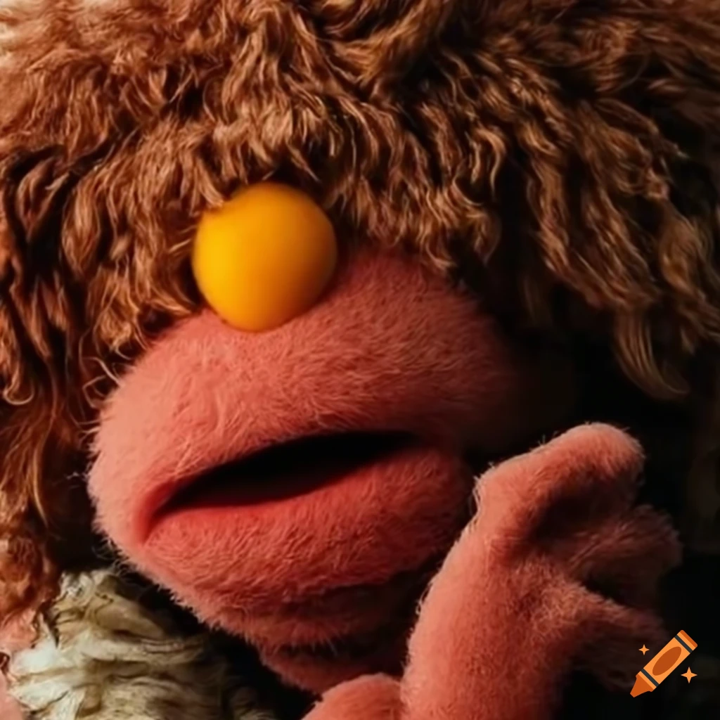 Muppet, fraggle rock, and sesame street character mashup on Craiyon