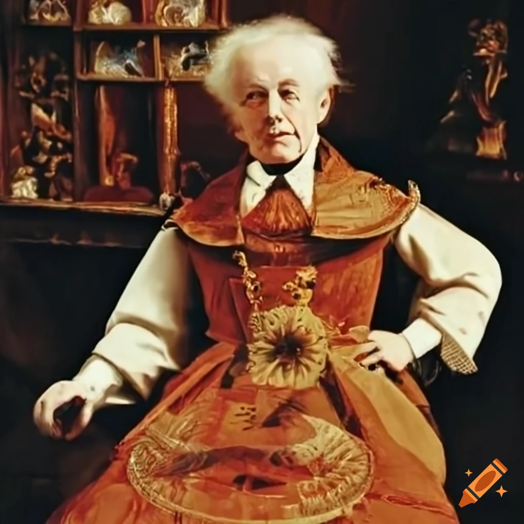 The celestial toymaker character on Craiyon