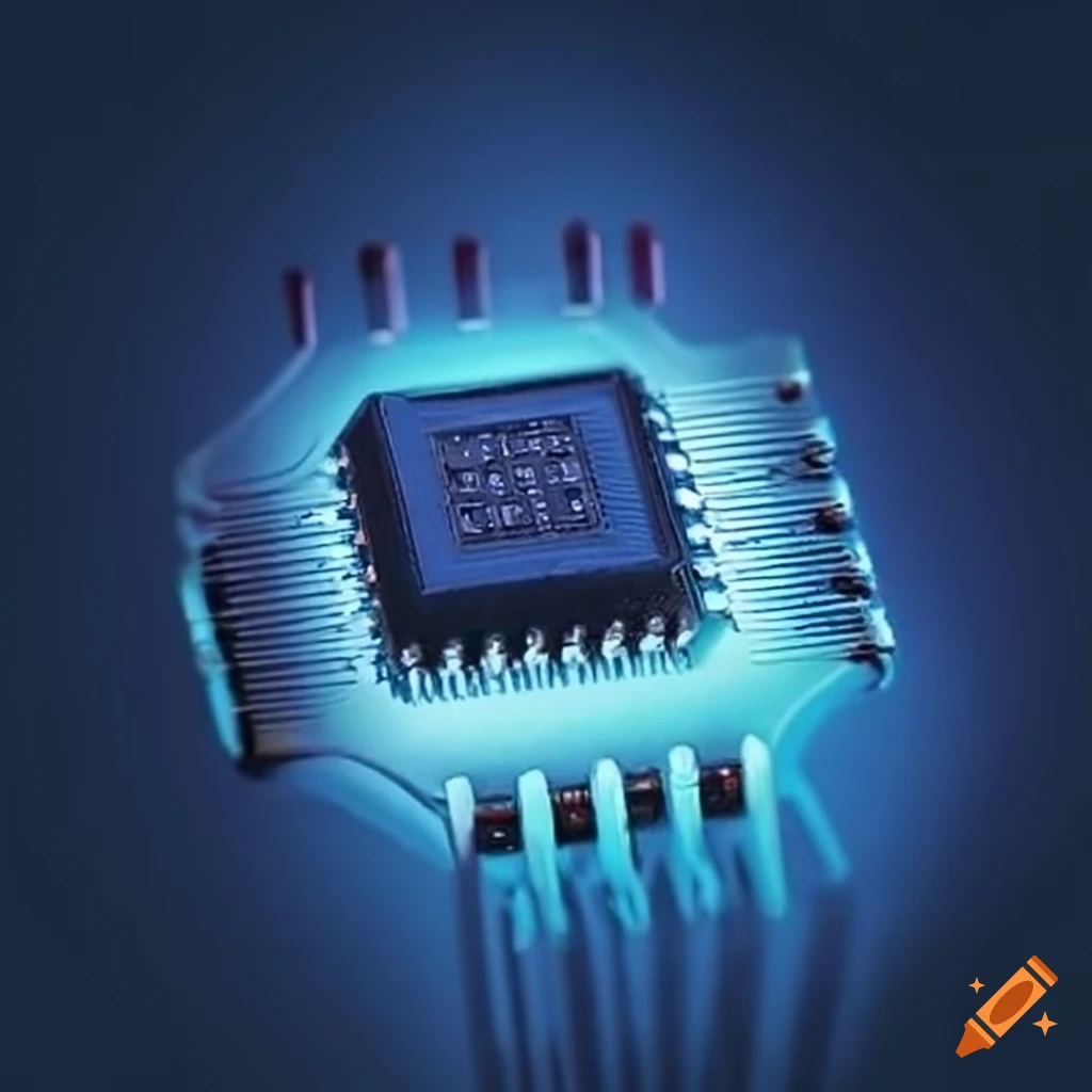 Microchip on Craiyon