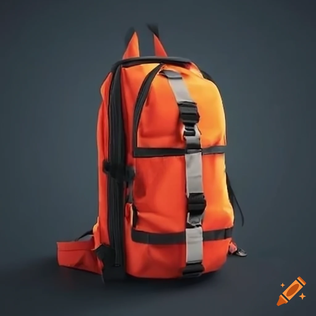 Emergency backpack on Craiyon