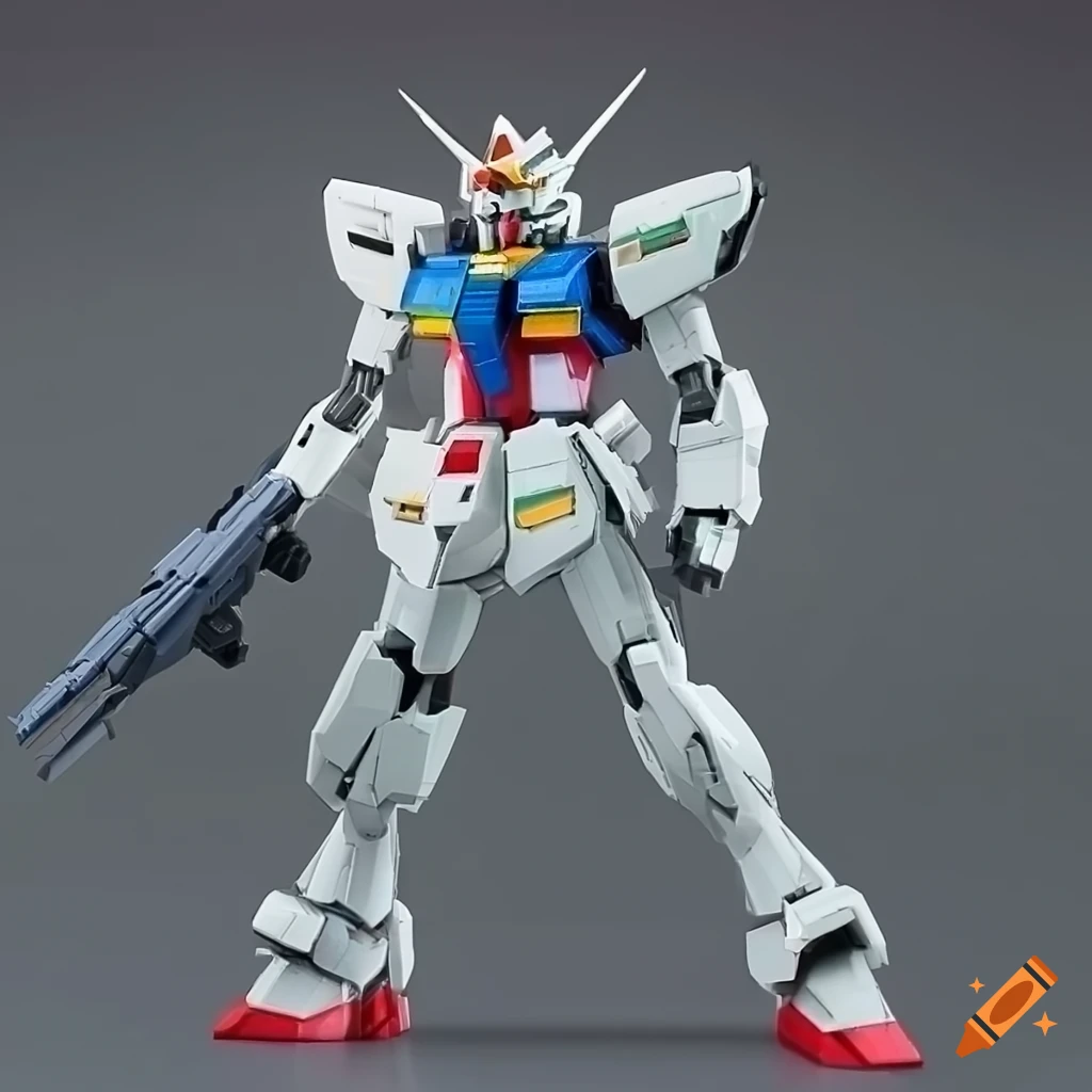 Rg nu gundam model kit on Craiyon