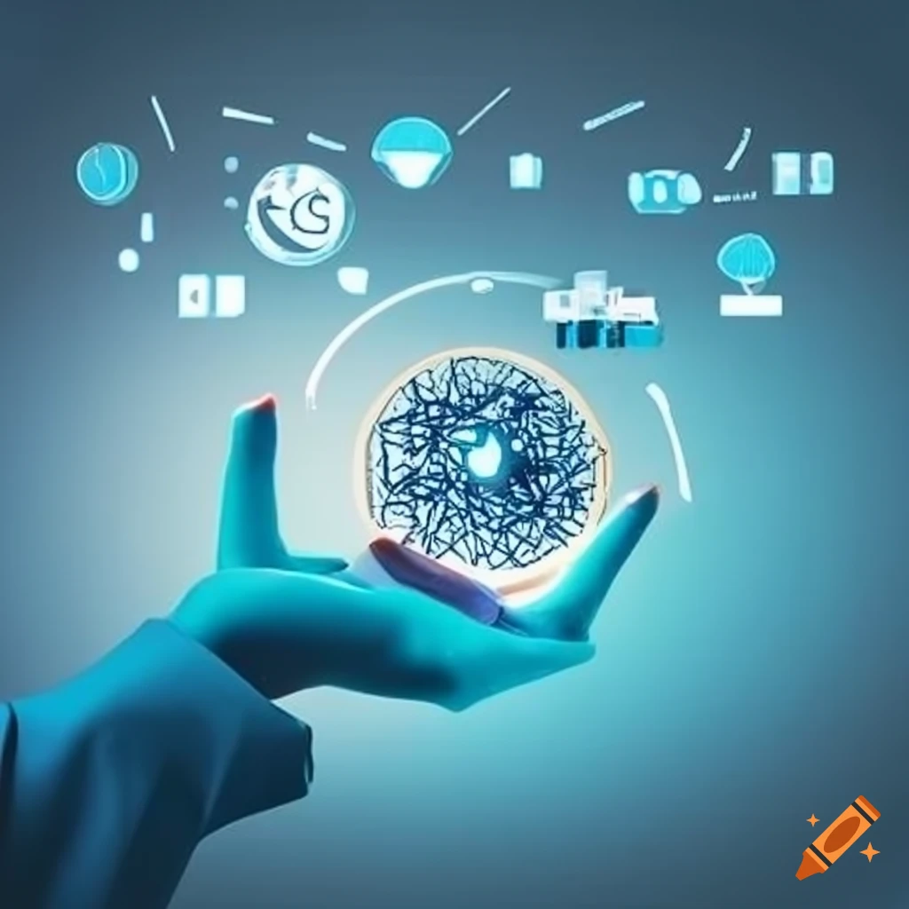 Infographic on professional services offered by ingram micro on Craiyon