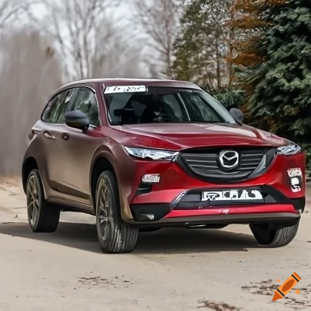 Mazda cx-60 rally car on Craiyon