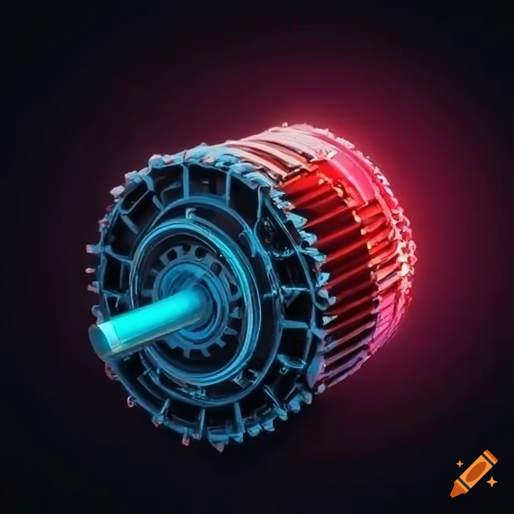 Electric motor design on Craiyon