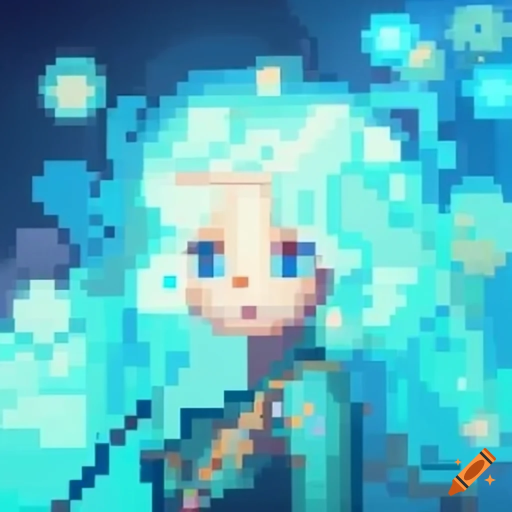 Pixel art on Craiyon